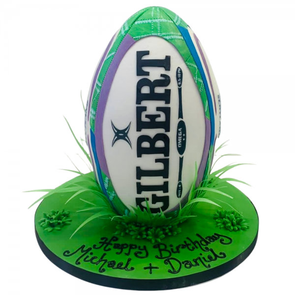 Rugby Ball Cake