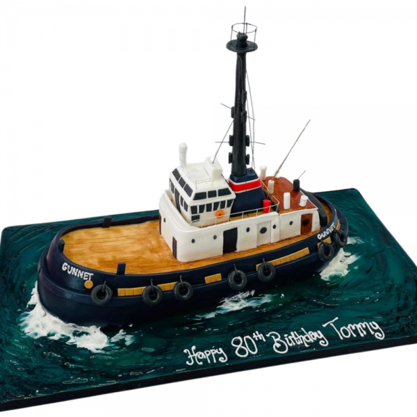 TUG BOAT | Wedding, Birthday & Party Cakes