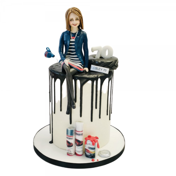 PETROL HEAD WITH FIGURE | Wedding, Birthday & Party Cakes