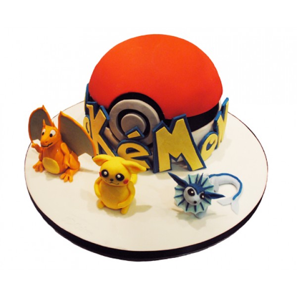3d pikachu cake