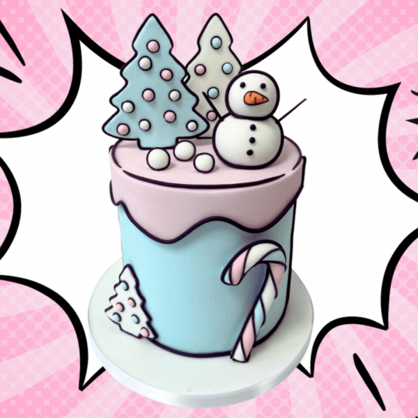 CHRISTMAS COMIC CAKE | Christmas Comic Cake 2118