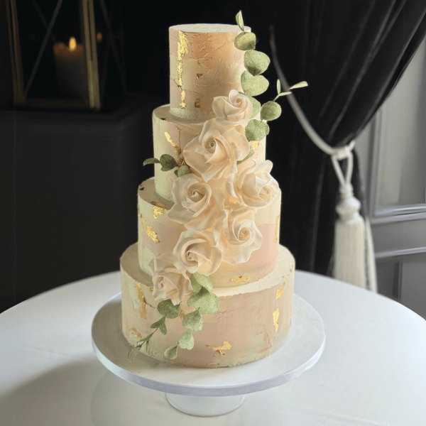 GOLDEN BLUSH | Wedding, Birthday & Party Cakes