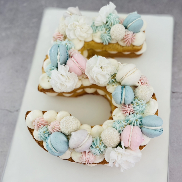 PERFECT PASTELS NUMBER CAKE | Birthday Party Cakes