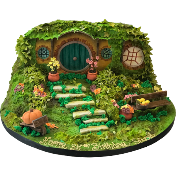 Bilbo Baggins House Cake