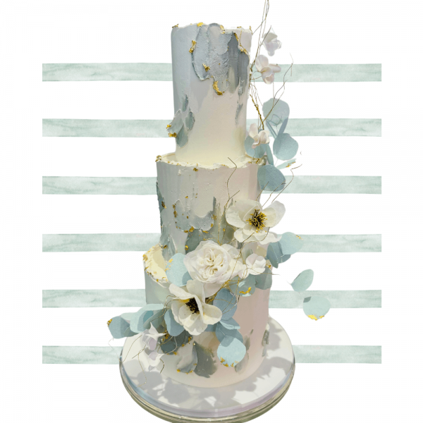 SERENE - With Sugarcraft Flowers - Wedding Cakes