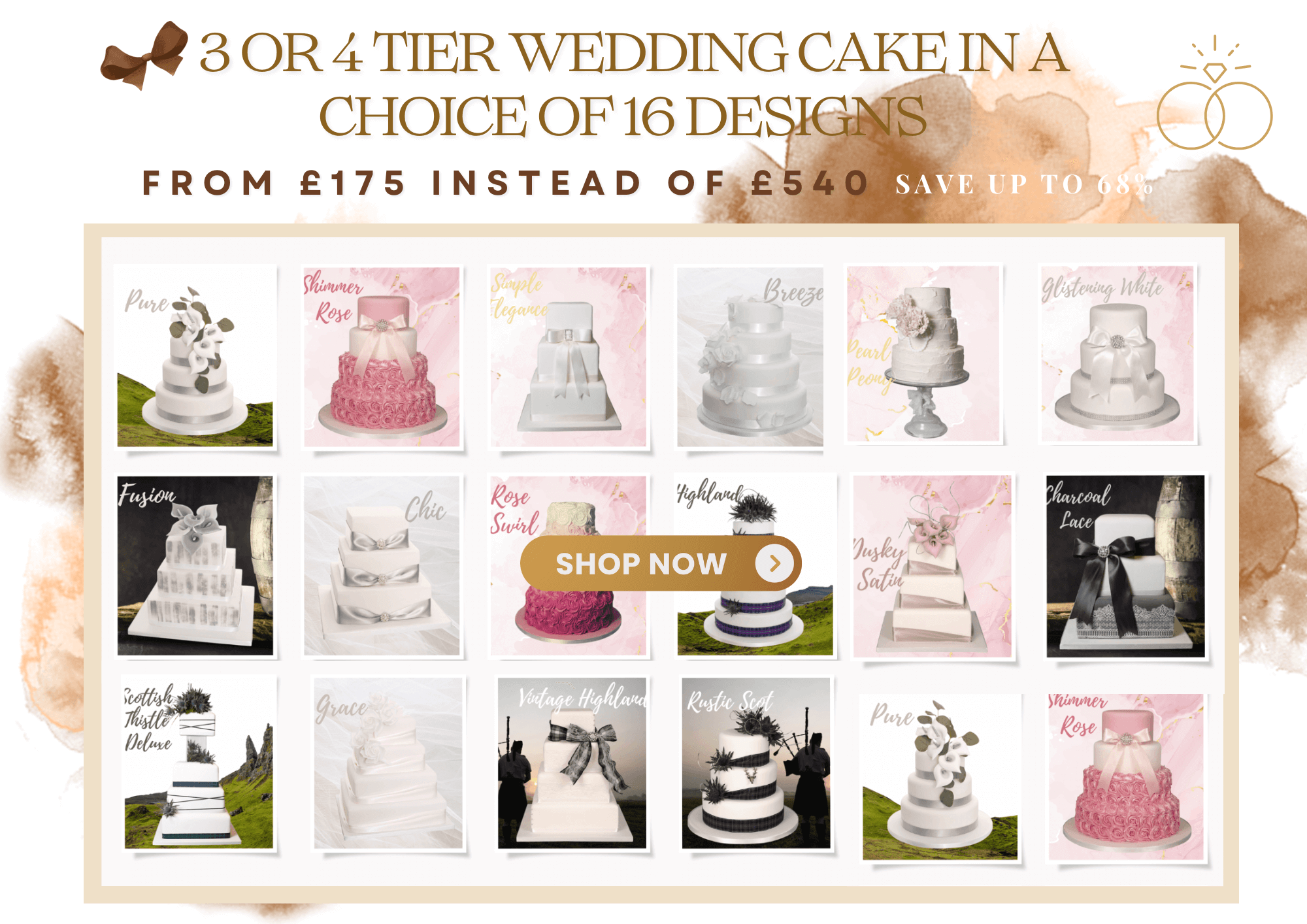 Wedding Cake Promotions | Wedding, Birthday & Party Cakes