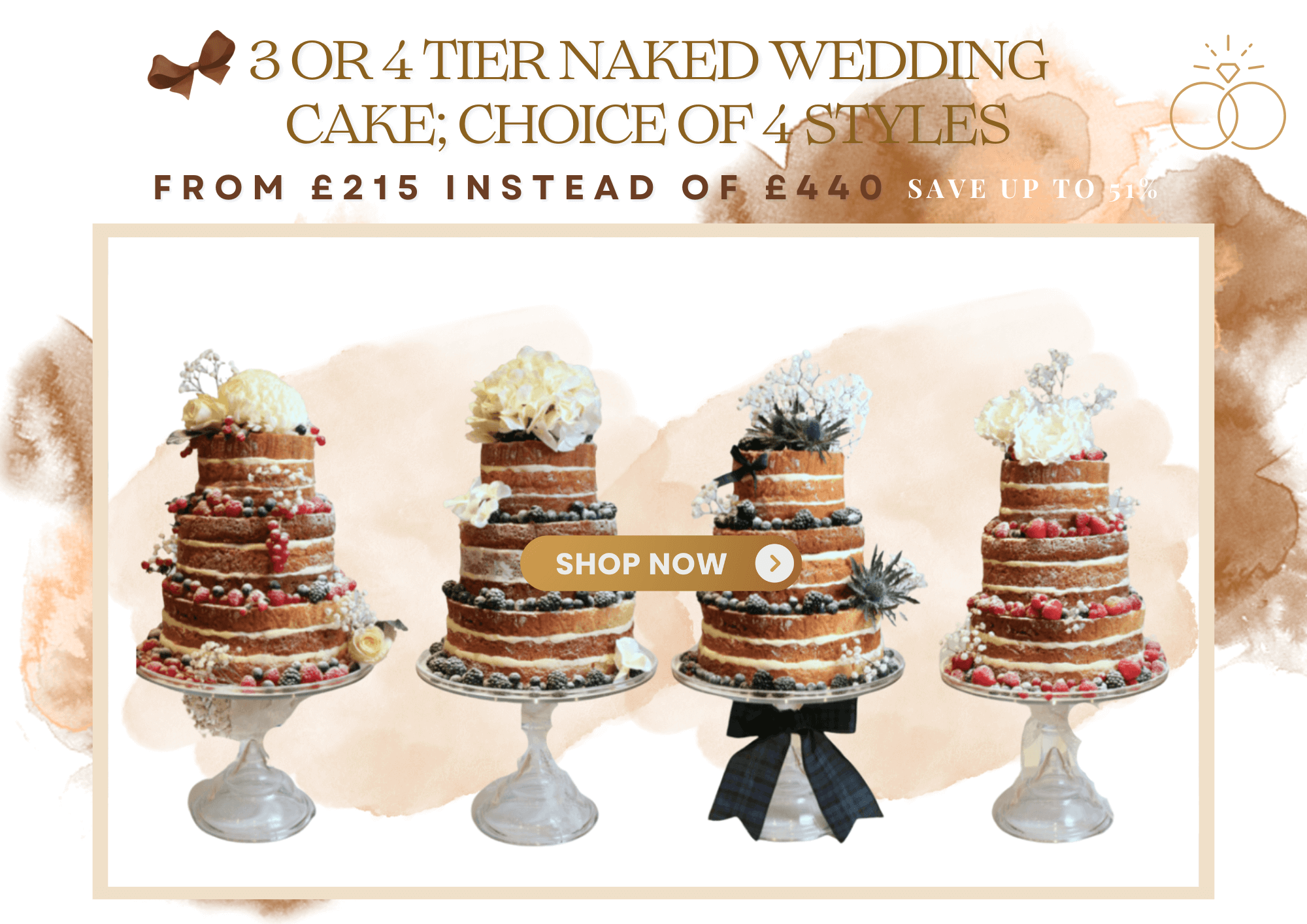 Wedding Cake Promotions | Wedding, Birthday & Party Cakes